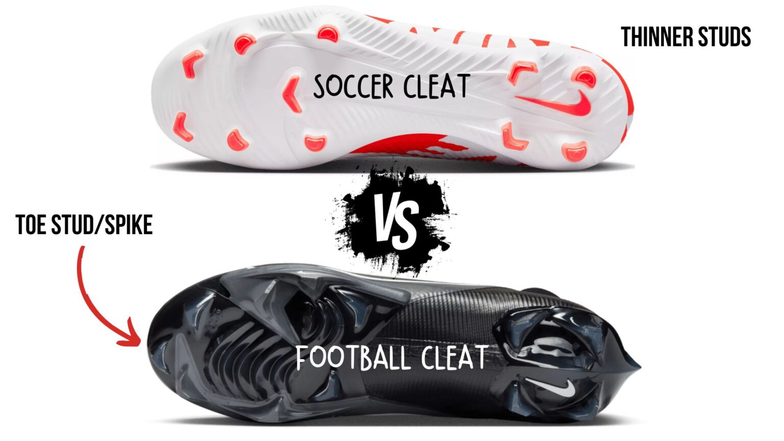 Soccer vs Football Cleats: Differences and Considerations