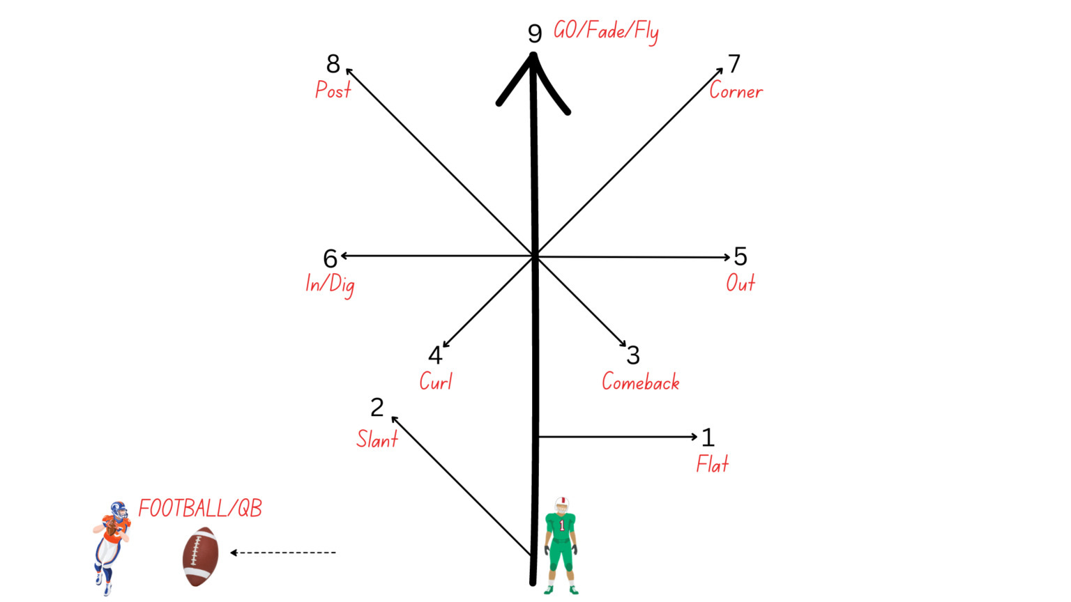 What Is The Route Tree In Football? Simple & Easy Explanation